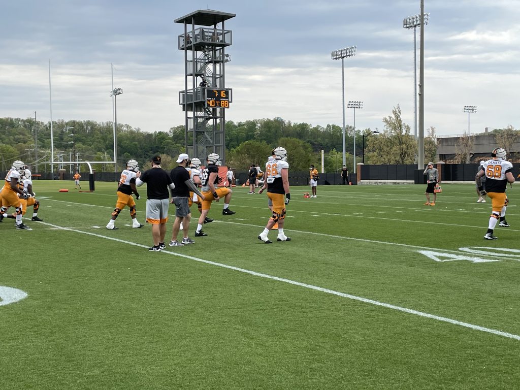 Tennessee Back On The Practice Field, Along With Impactful WR | Rocky ...