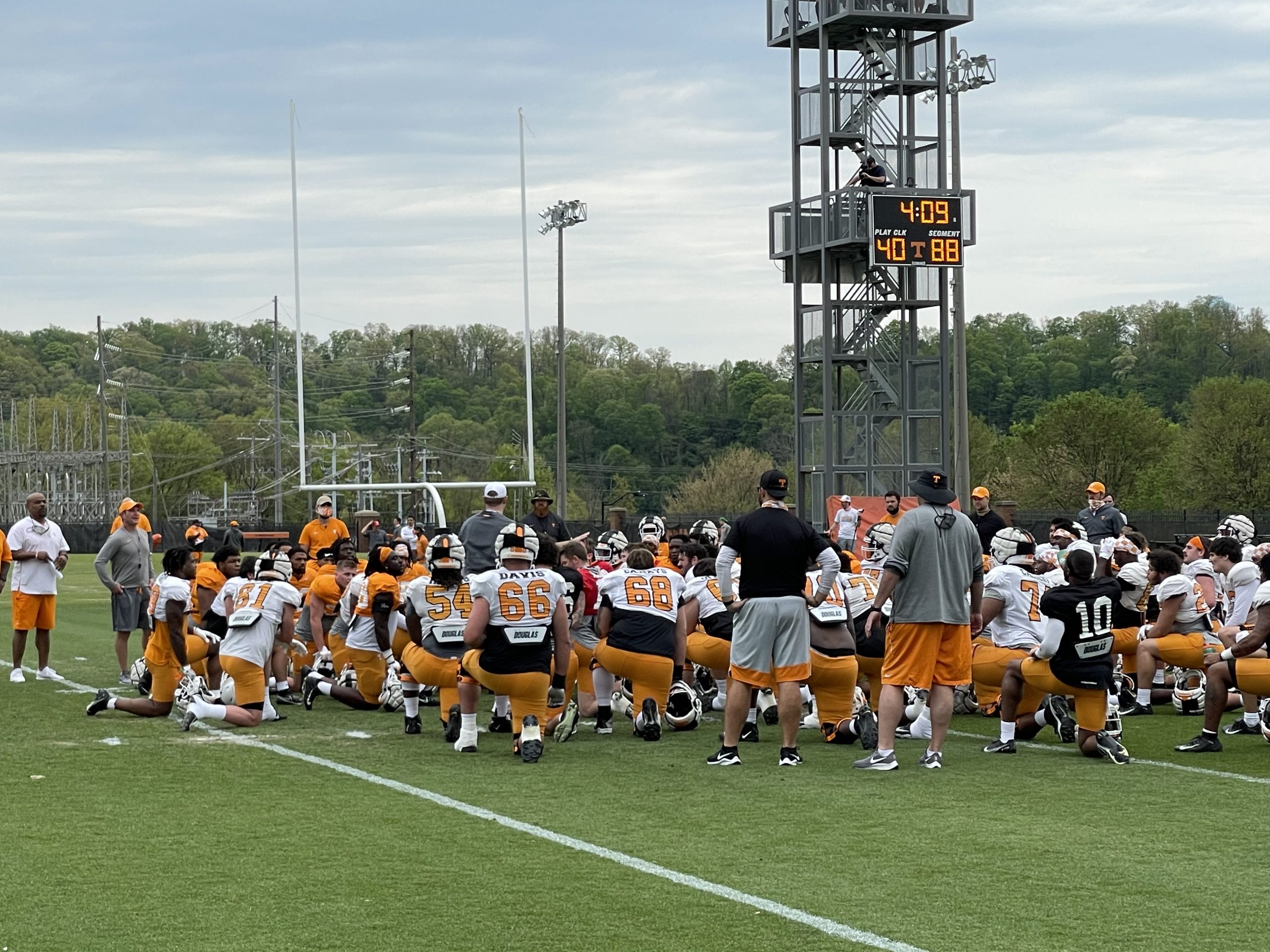 Tennessee Back On The Practice Field, Along With Impactful WR | Rocky ...