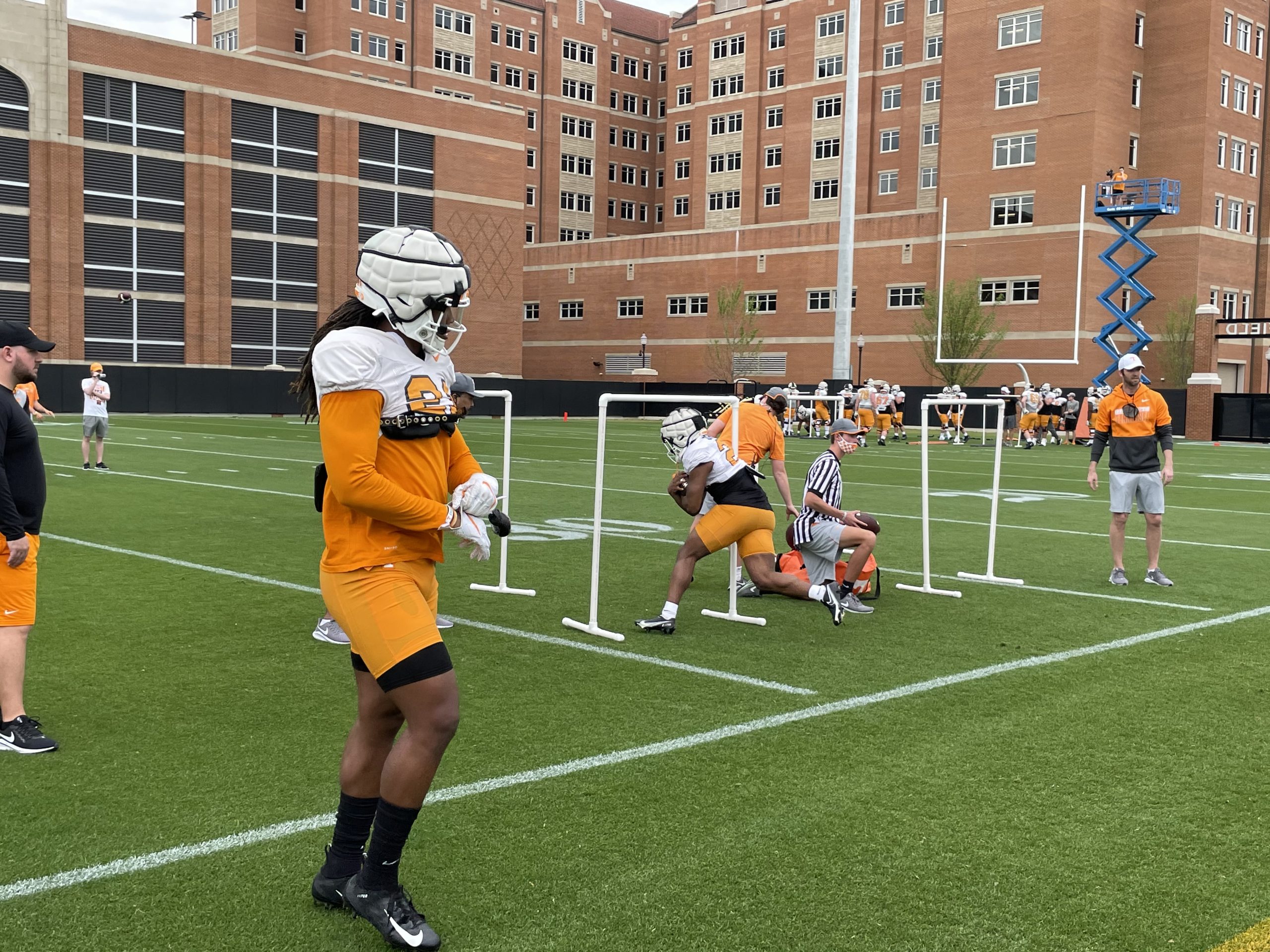 Tennessee Back On The Practice Field, Along With Impactful WR | Rocky ...