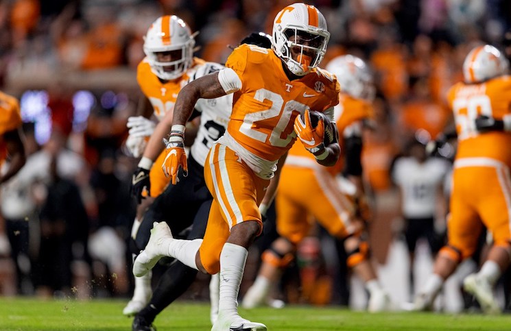 Tennessee Running Back Named SEC Freshman Of The Week | Rocky Top Insider
