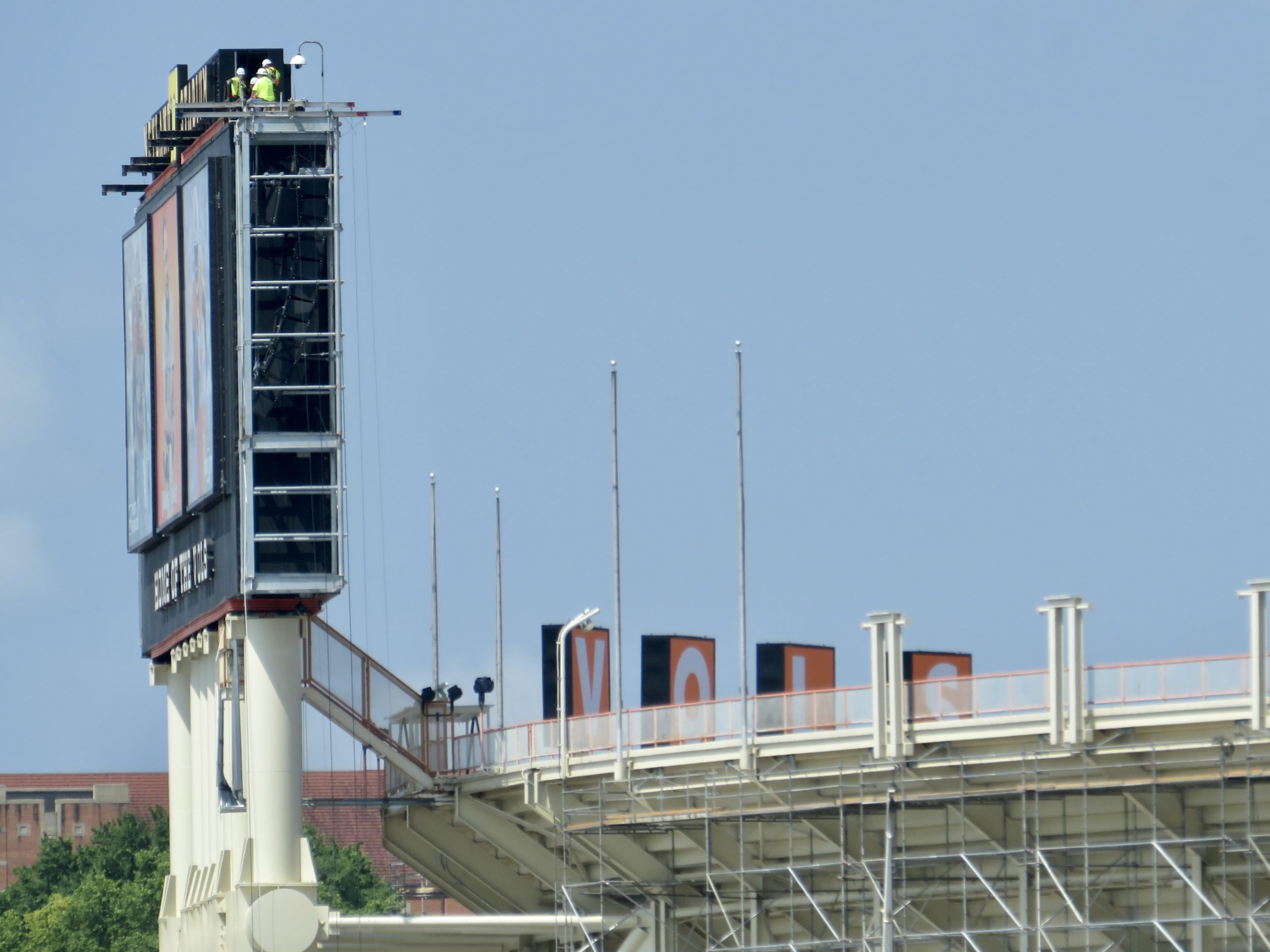 GALLERY: First Look at V-O-L-S Letters on Neyland Stadium | Rocky Top ...