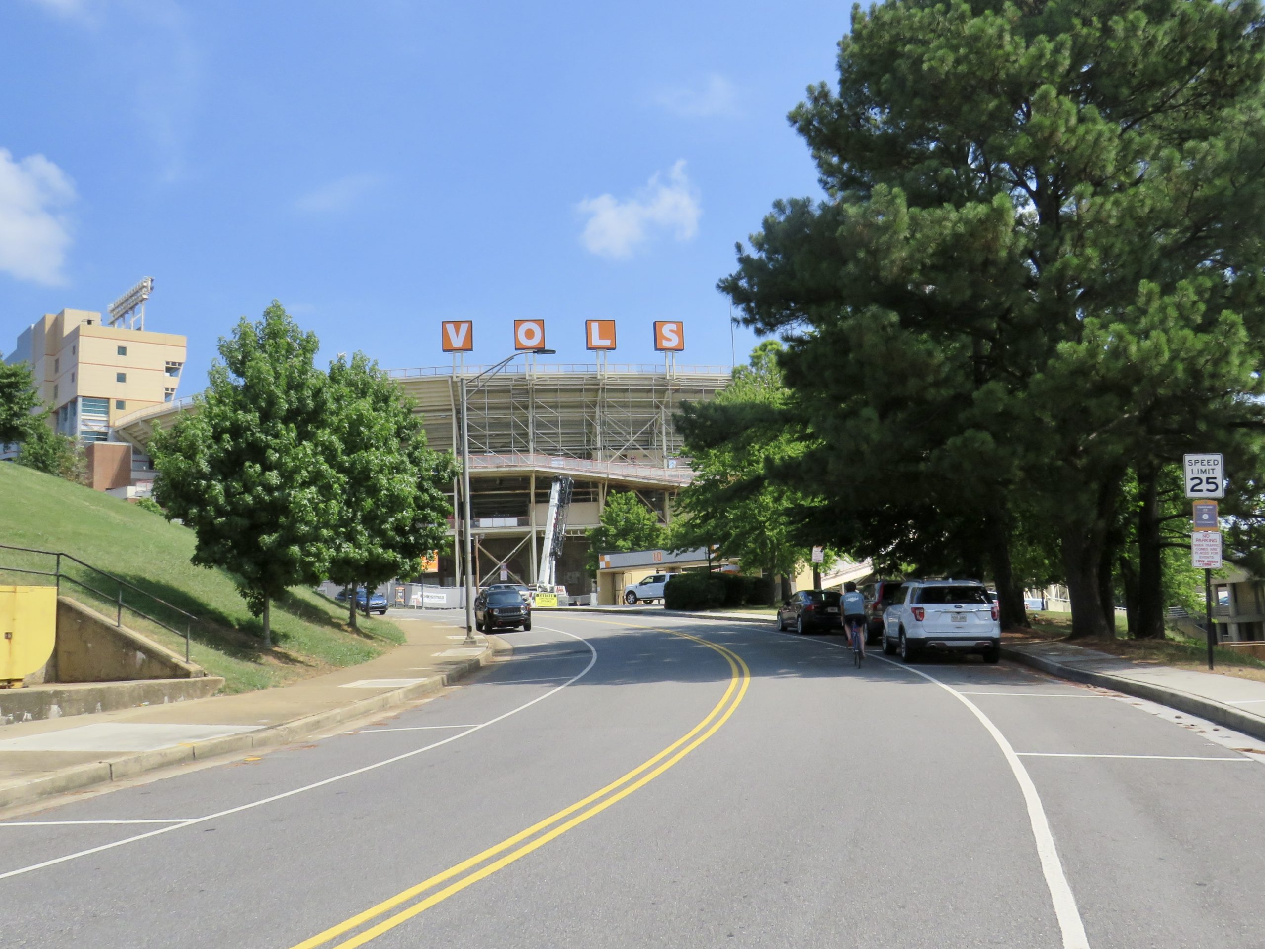 GALLERY: First Look at V-O-L-S Letters on Neyland Stadium | Rocky Top ...