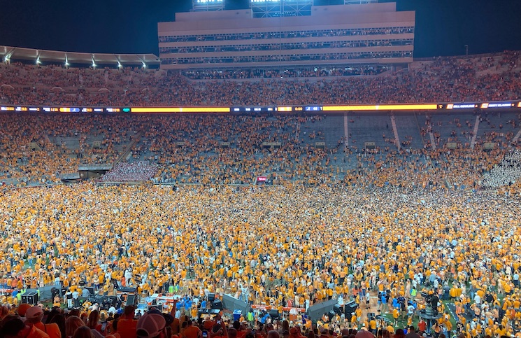 Tennessee Athletics Picks Up Hefty Tab From SEC After Field Storming ...